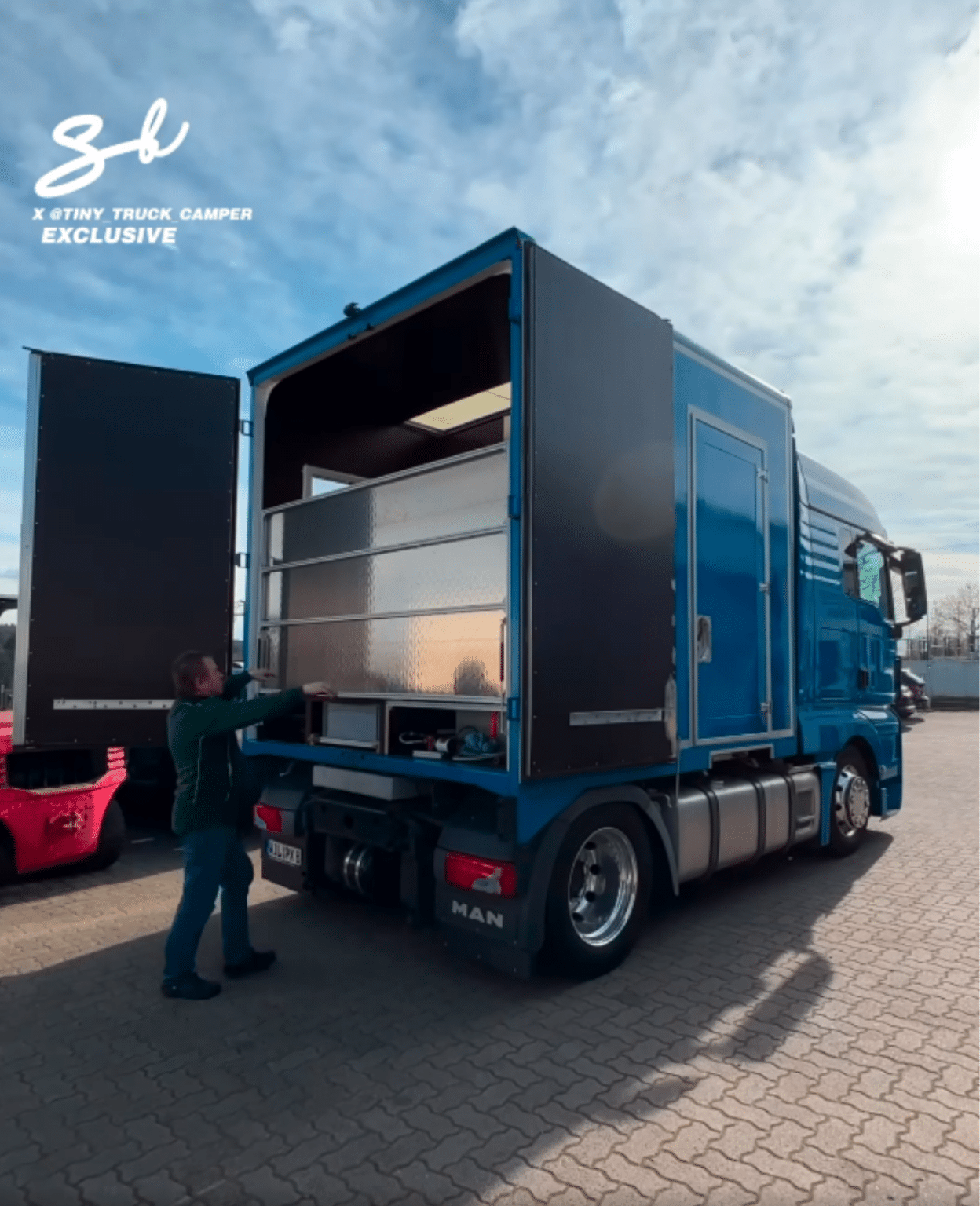 Couple transforms truck into the most unique camper ever