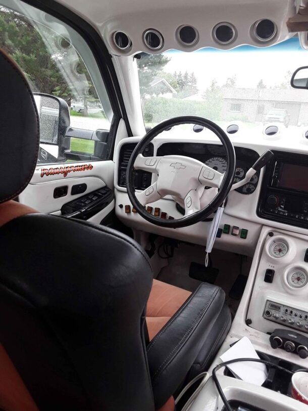 This Chevy pickup truck is a wacky six-wheeled Transformers tribute ...