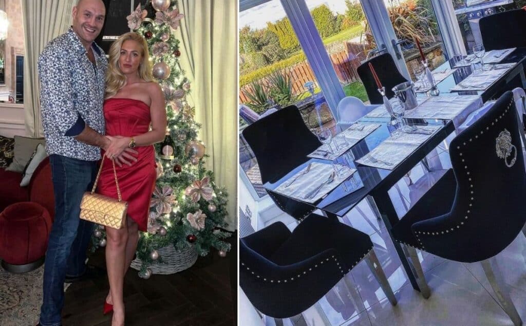 Peek inside the lavish hometown mansion of Tyson Fury