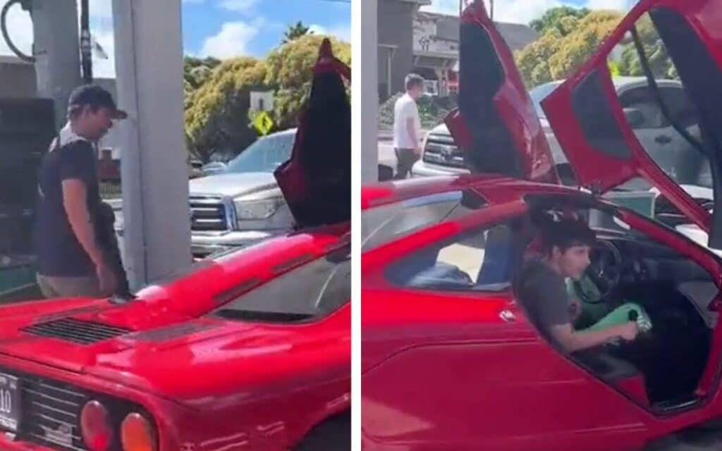 OpenAI CEO Sam Altman lets onlookers admire $20m McLaren F1