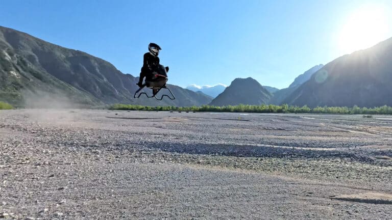 The Volonaut Airbike looks like it came straight out of Star Wars