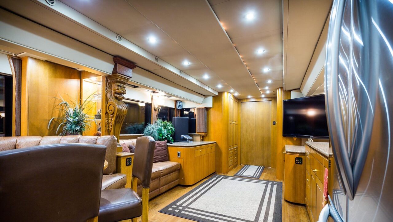 Will Smith's motorhome that he lives in while shooting films