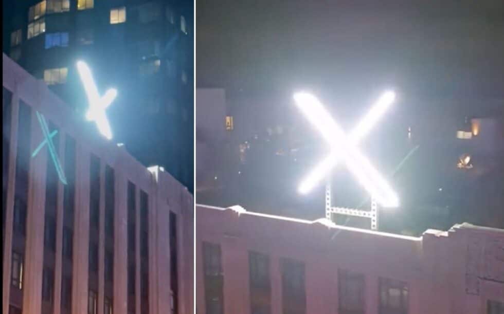 Neighbors are furious over Elon Musk's giant X logo at HQ