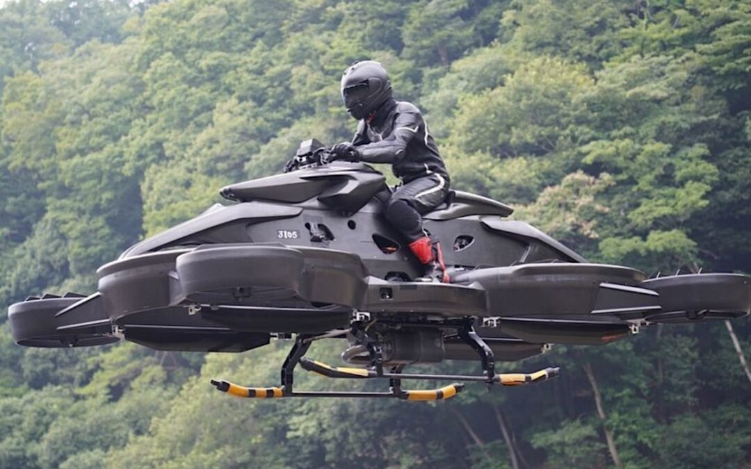 World’s first hoverbike finally takes flight at the Detroit Auto Show