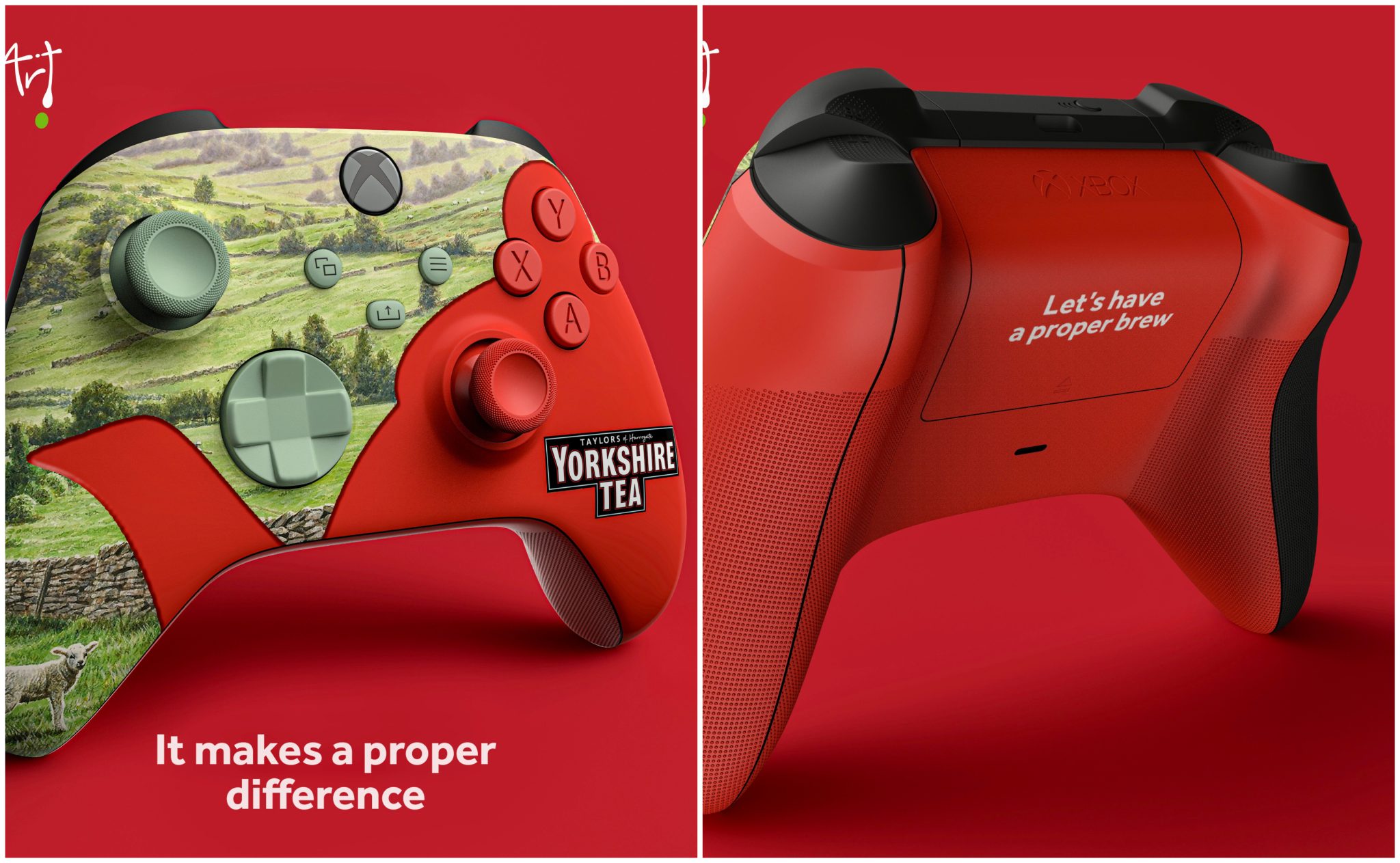 This Yorkshire Tea Xbox controller is what every proper brew lover ...