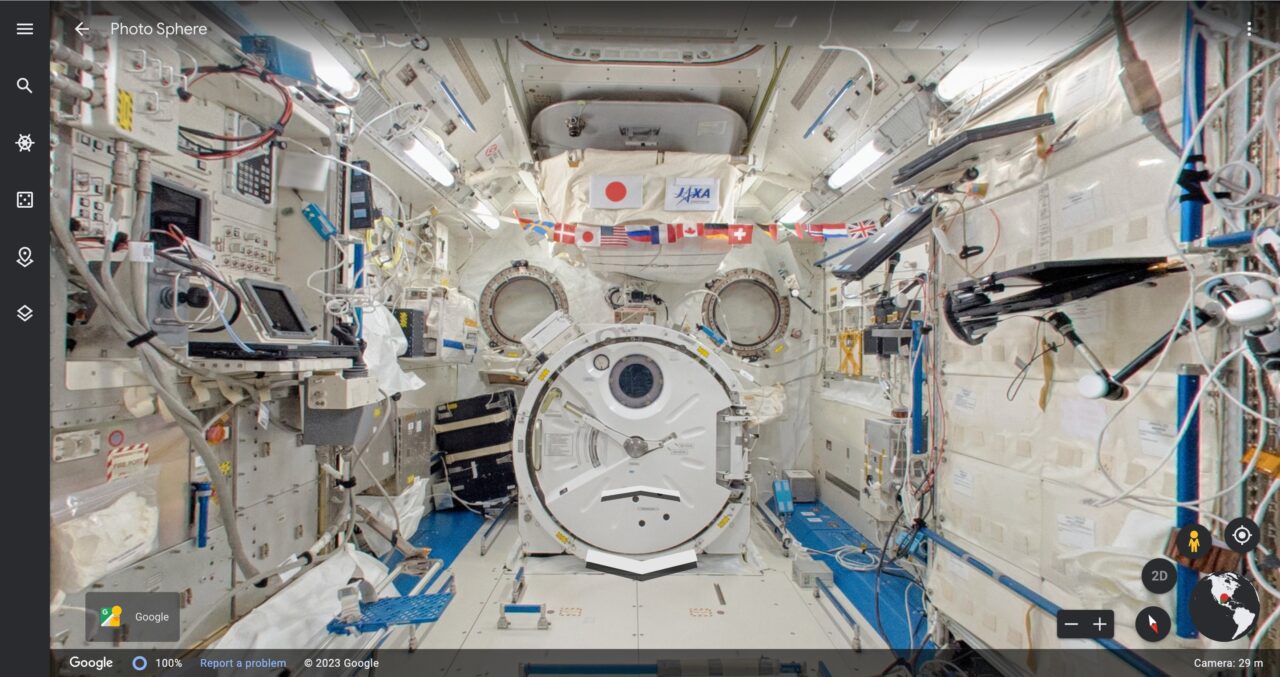 Google now lets you explore the International Space Station from Earth