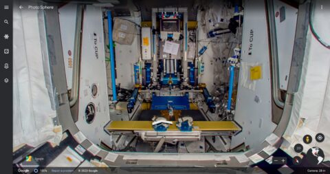 Google now lets you explore the International Space Station from Earth