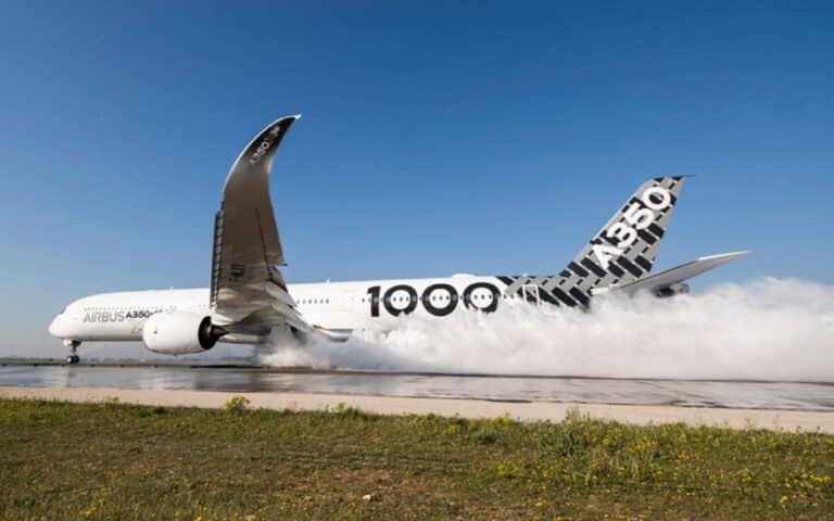 Watch Airbus push its planes to the extreme with intense water ...