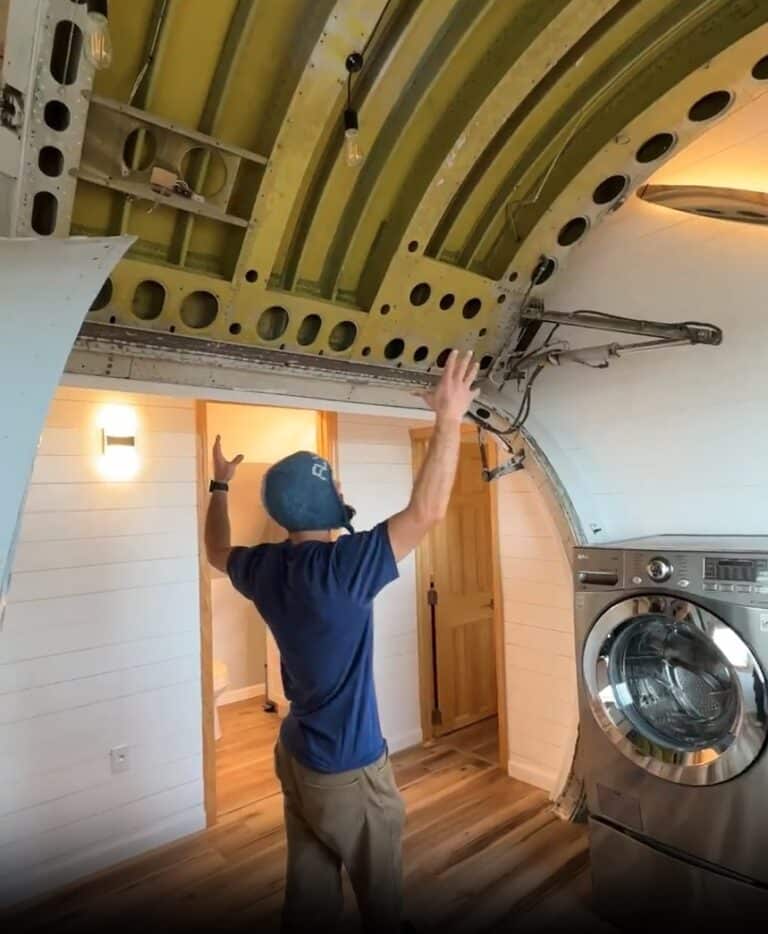 Aircraft converted into incredibly unique airplane house