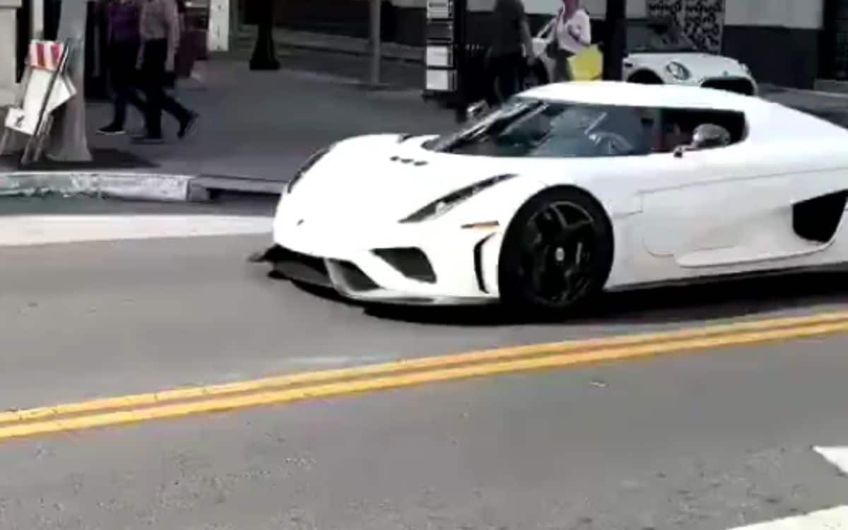 Founder of ChatGPT spotted driving Koenigsegg Regera Founder of ChatGPT spotted driving Koenigsegg Regera