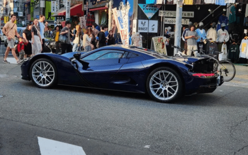 Incredibly rare hypercar spotted on the streets of Japan