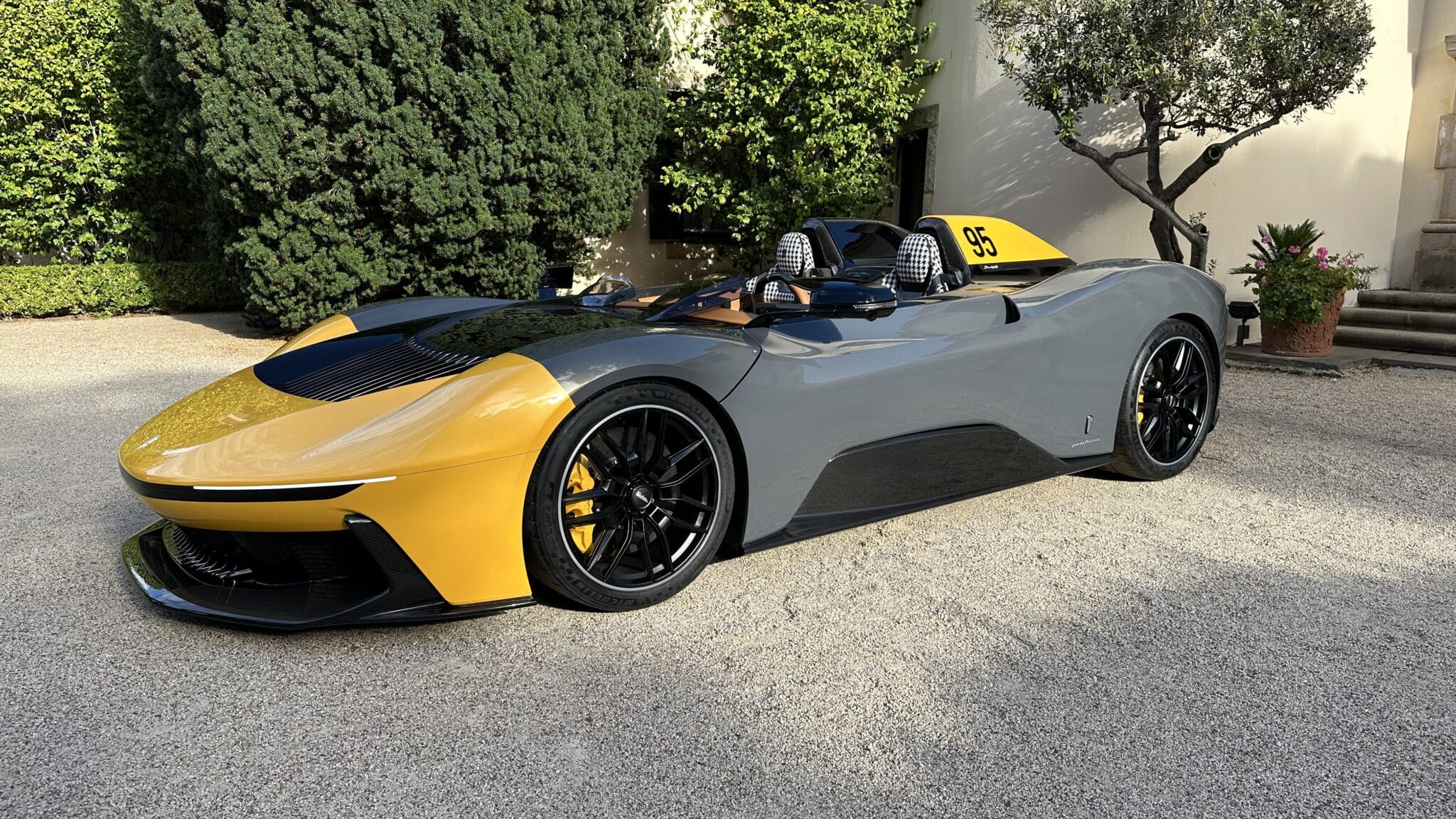 Pininfarina B95: the world's first electric hyper Barchetta