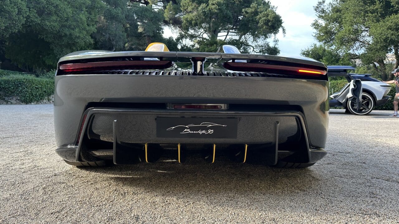 Pininfarina B95: the world's first electric hyper Barchetta