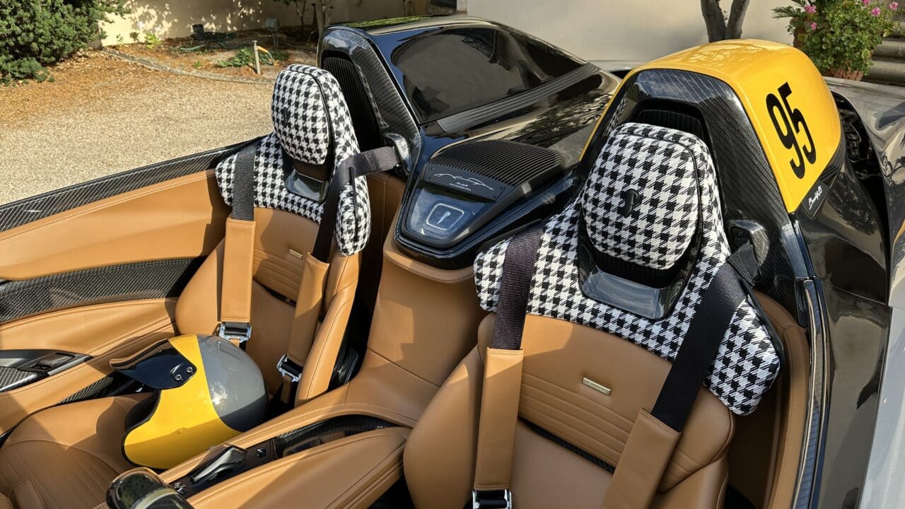 Pininfarina B95: the world's first electric hyper Barchetta