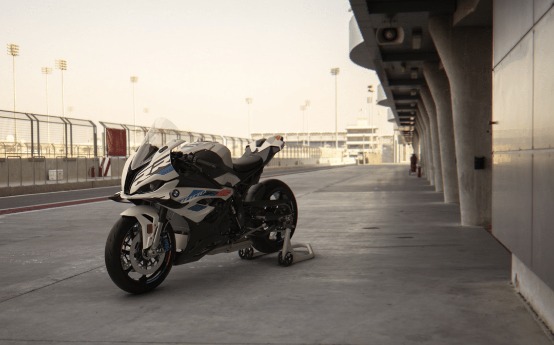 This baby stroller modded into BMW S1000 RR is super cool