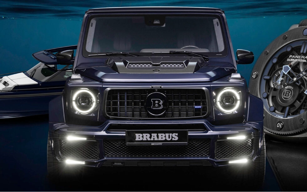 Brabus Deep Blue Statement gets you a car, boat and a watch