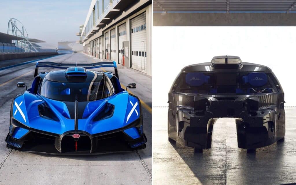 This is what a stripped $4.3m Bugatti Bolide looks like