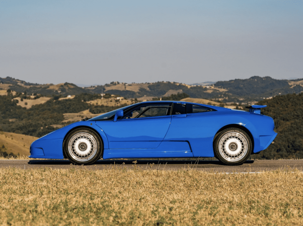 This iconic Bugatti EB110 GT is heading to auction