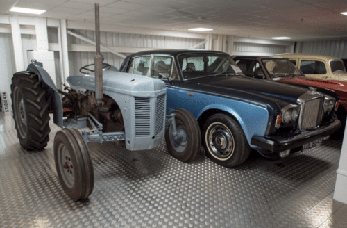 Man owns Europe's largest private classic car collection
