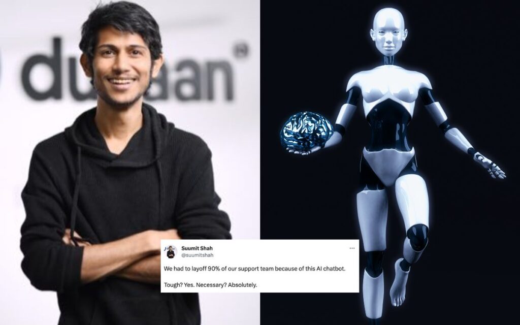 CEO is roasted after replacing 90% of team with AI chatbot