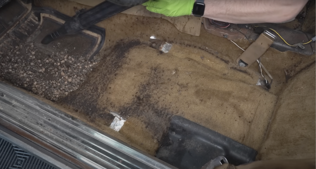 Watch Corvette Stingray get first wash in 34 years