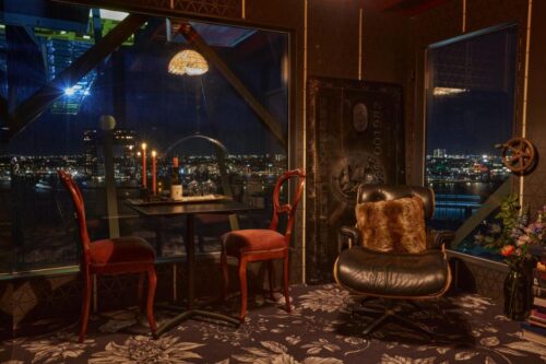 Crane hotel is a luxury paradise in the sky above Amsterdam