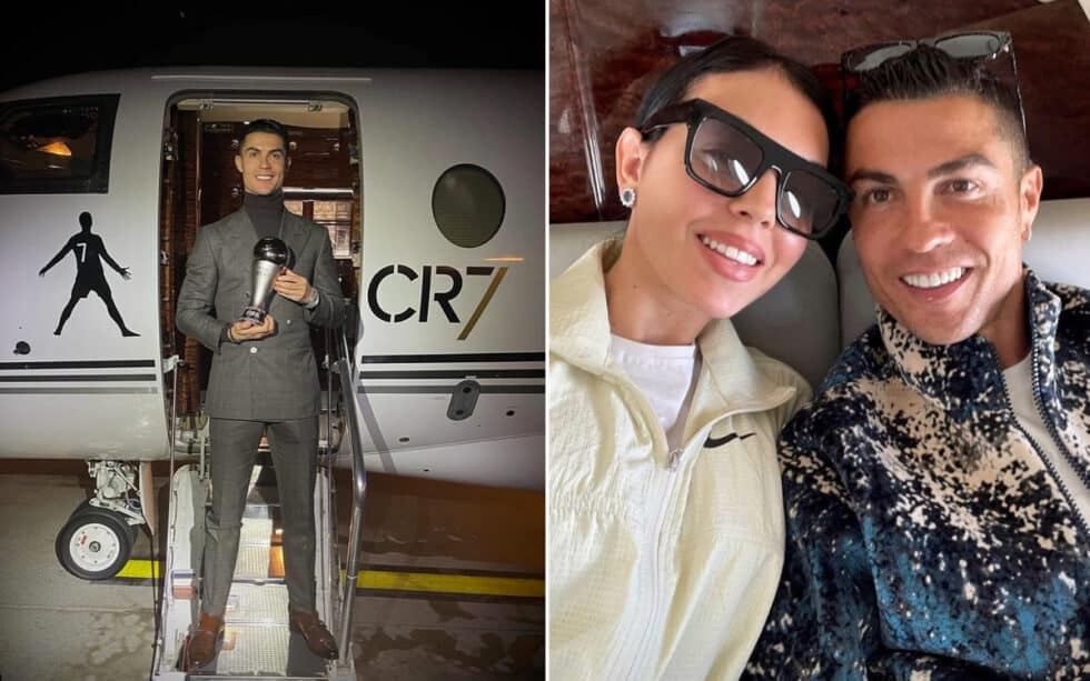 The $73m private jet Cristiano Ronaldo uses on the daily