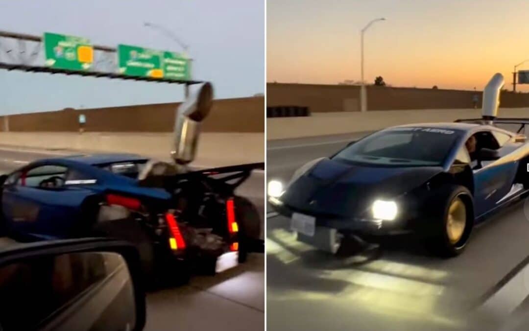 This custom Lambo is as far from stock as you can imagine