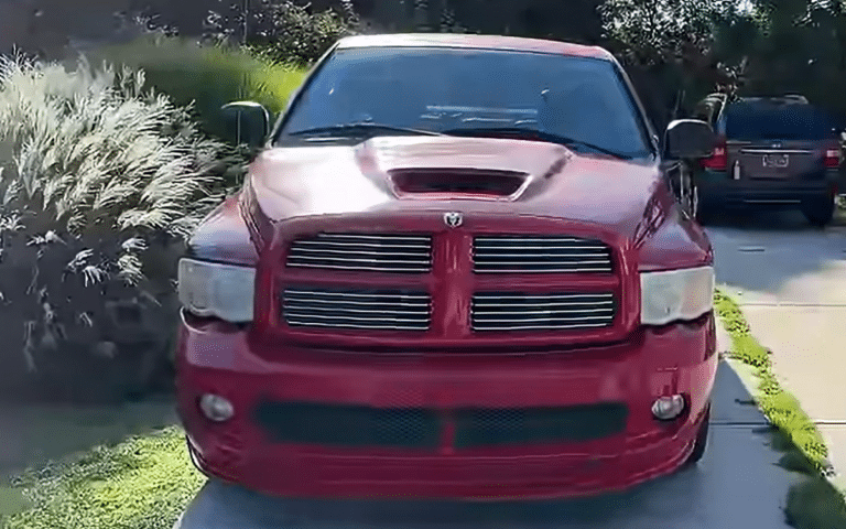 Man creates world's first Dodge Demon truck