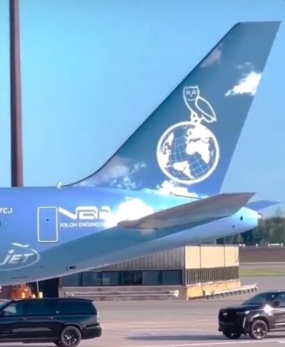 Drake’s $185 million private jet spotted at Mirabel Airport