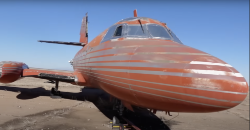 Powering up Elvis Presley's private jet after 40 years