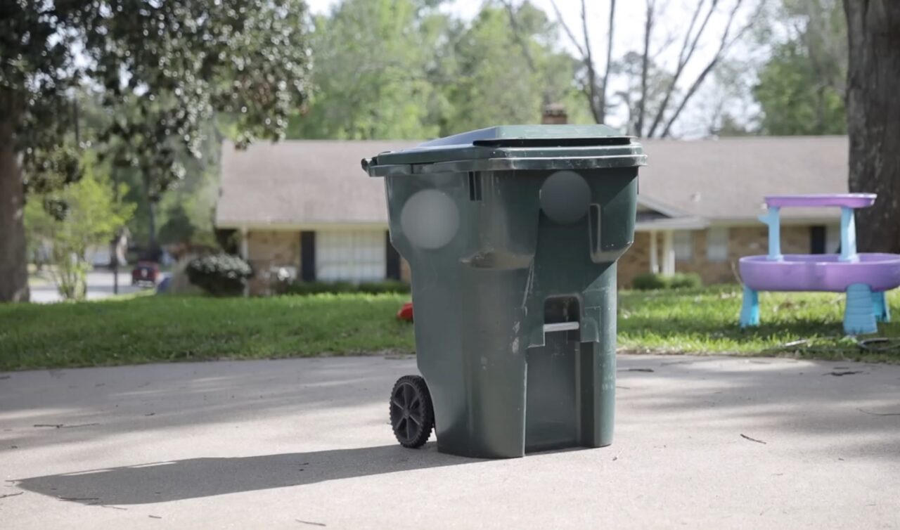 Man turns his backyard bin into world's fastest trash can