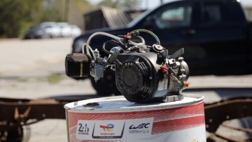 Man turns his backyard bin into world's fastest trash can