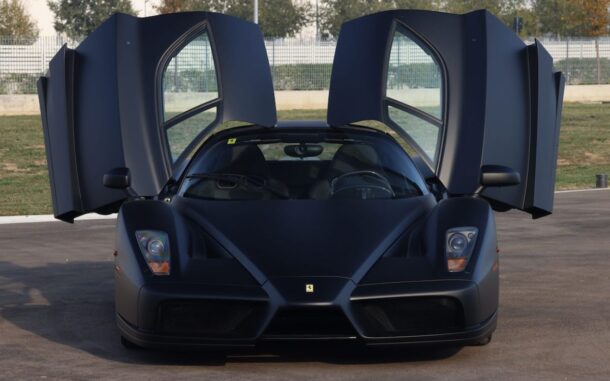This is the rarest of rare Ferrari Enzos and it's up for sale