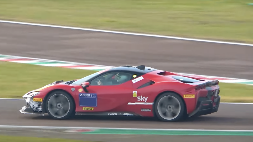 Ferrari is back with a hardcore SF90 prototype