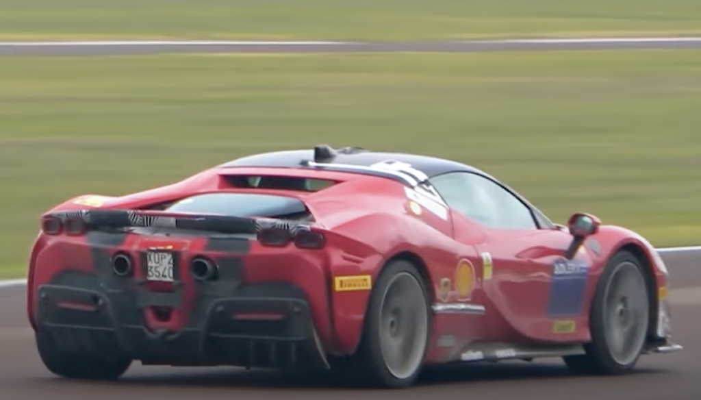 Ferrari is back with a hardcore SF90 prototype