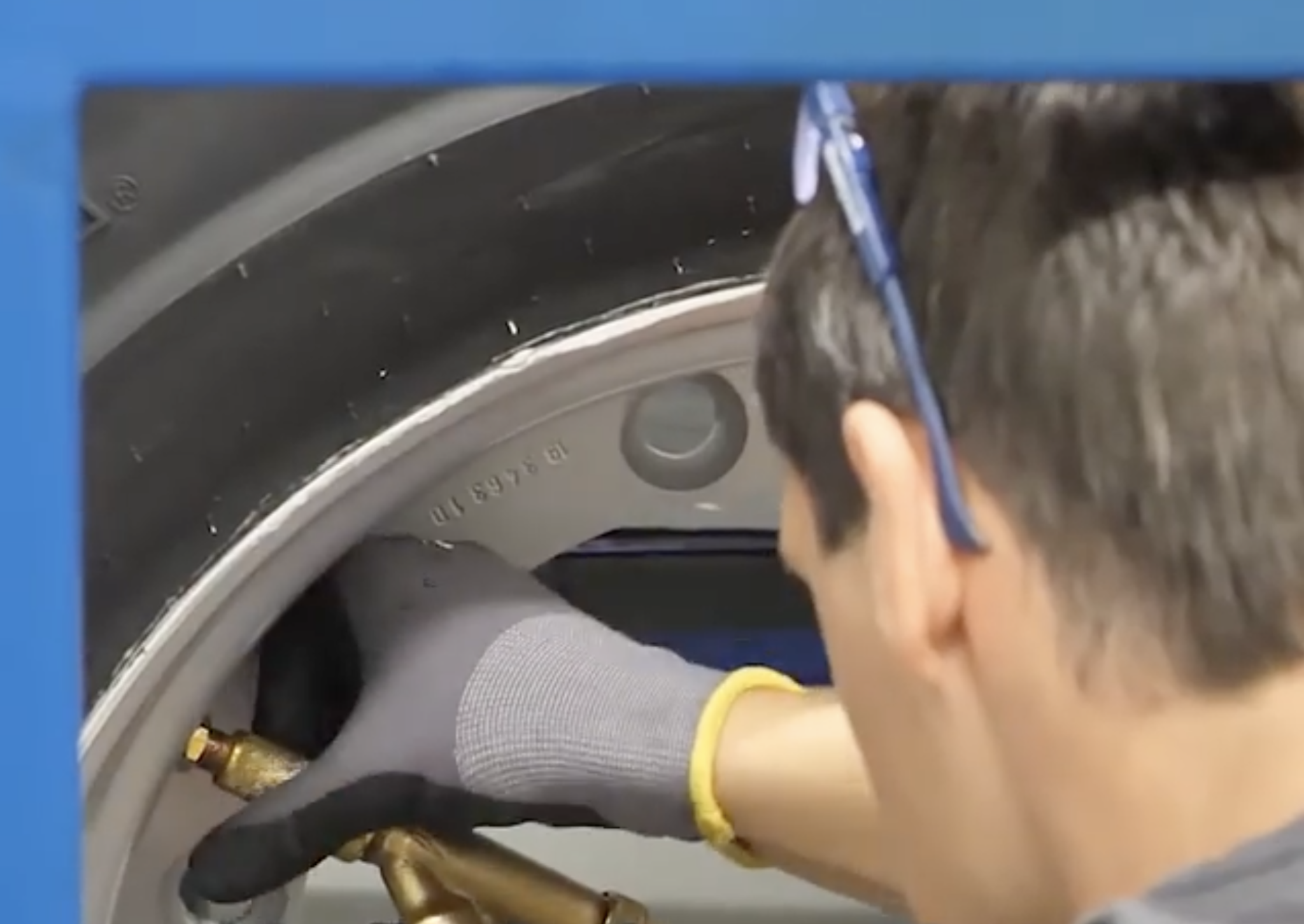 This is why foam-filled tires cost up to $10,000