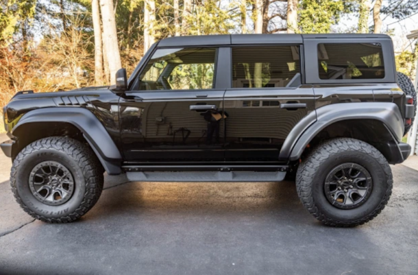 Somebody is flipping a stock Ford Bronco Raptor and the price will ...