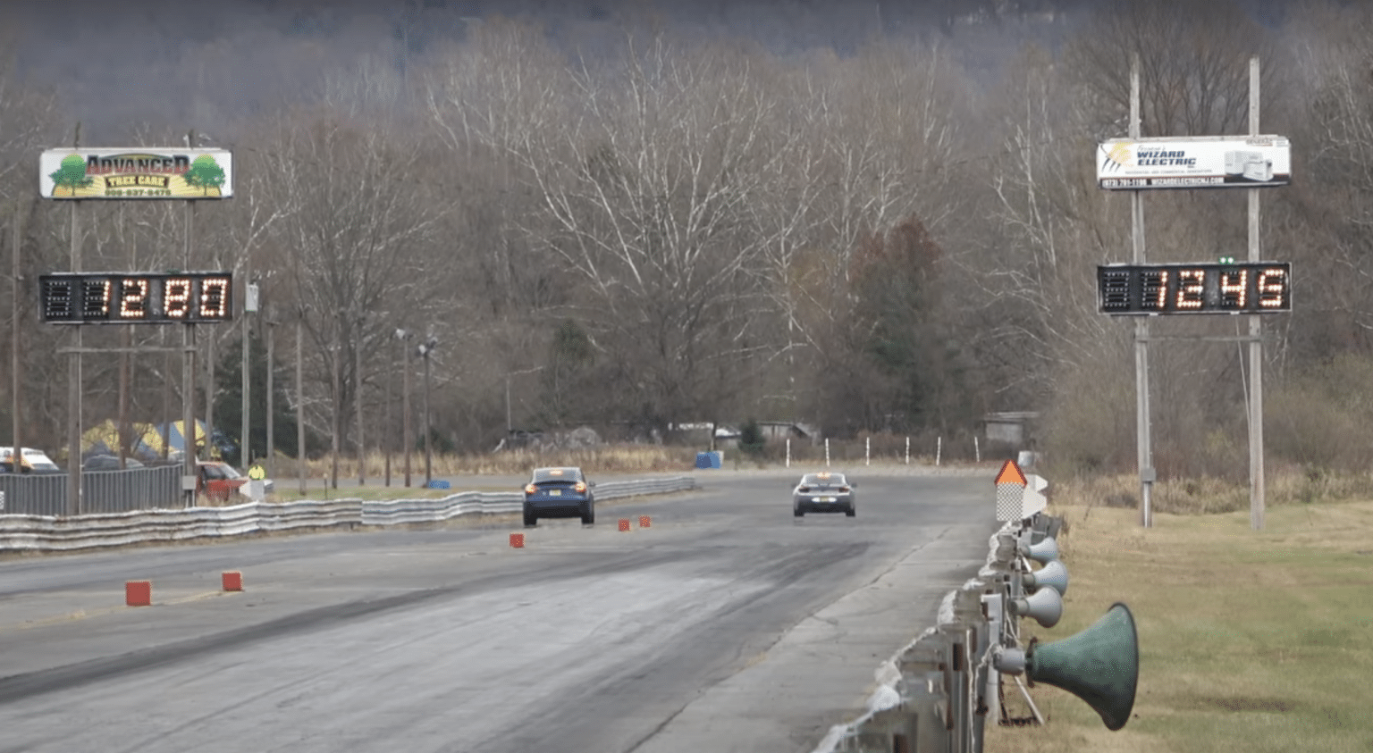 Ford Mustang v Tesla Model Y drag race throws up surprise
