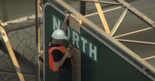 Artist helped millions of LA drivers by making his own sign