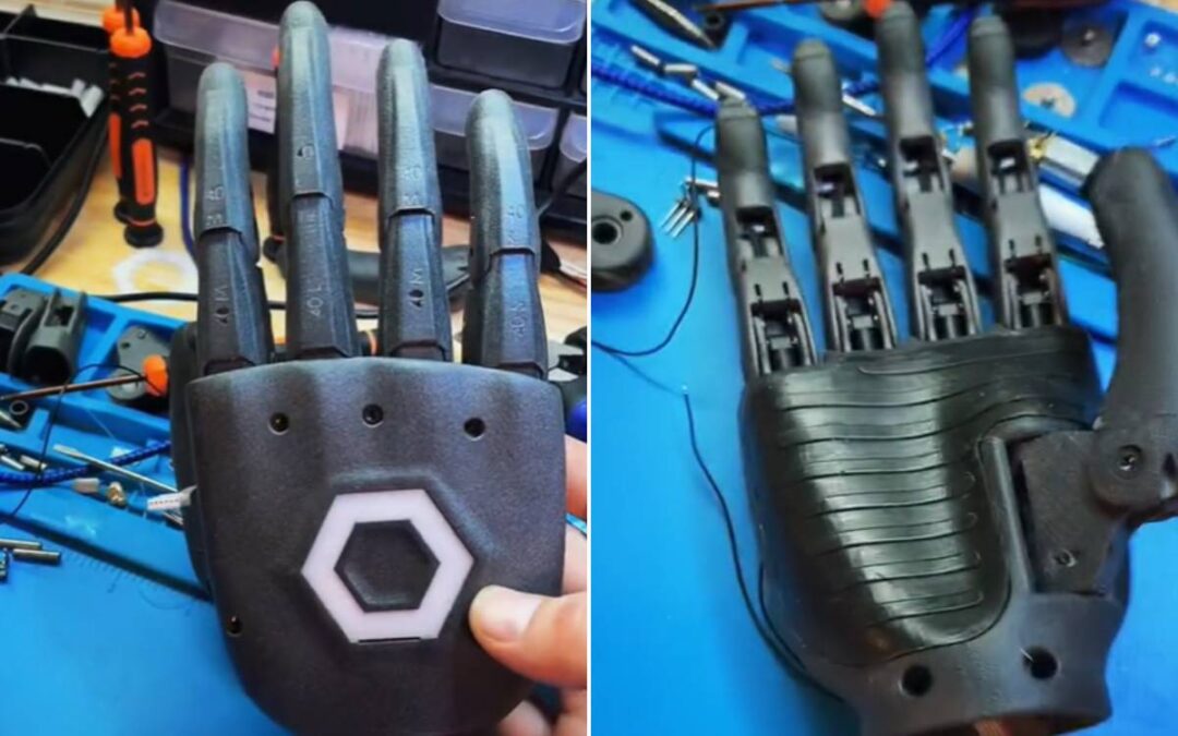 College student builds functioning bionic arm for under $650