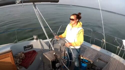 This couple built a homemade yacht in their backyard