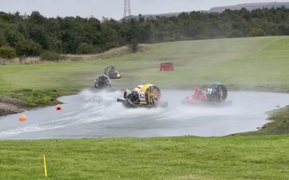 Hovercraft racing - the world's most extreme sport?