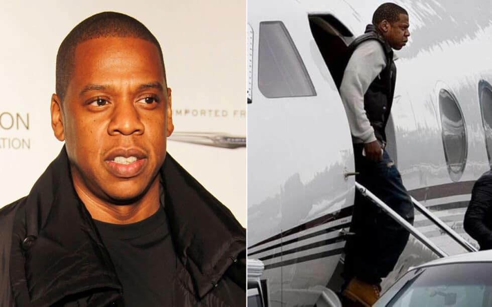 Jay-Z has a private jet that's like a fine dining restaurant