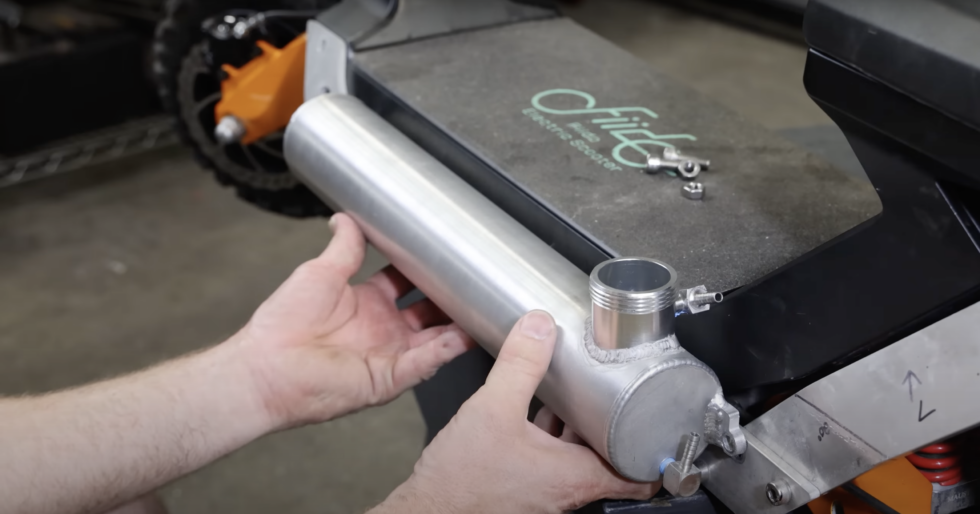 This guy built a jet-powered scooter and it’s insanely fast