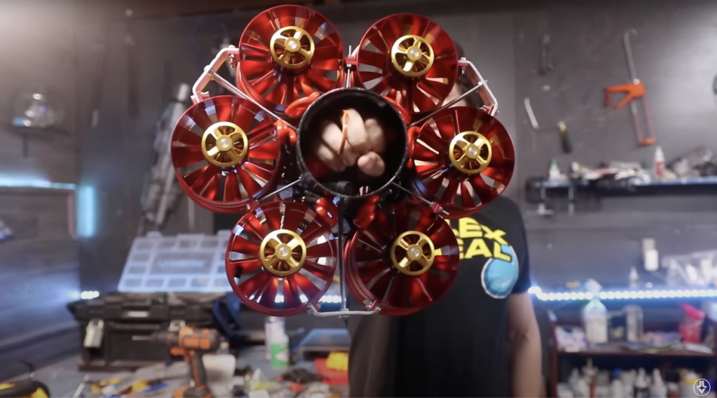 This YouTuber made his very own flying Iron Man suit