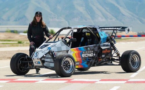 Ken Block's wife Lucy is officially racing at Pikes Peak