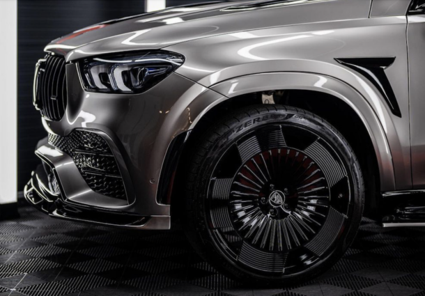 This Larte Design Mercedes GLE looks like a fierce monster