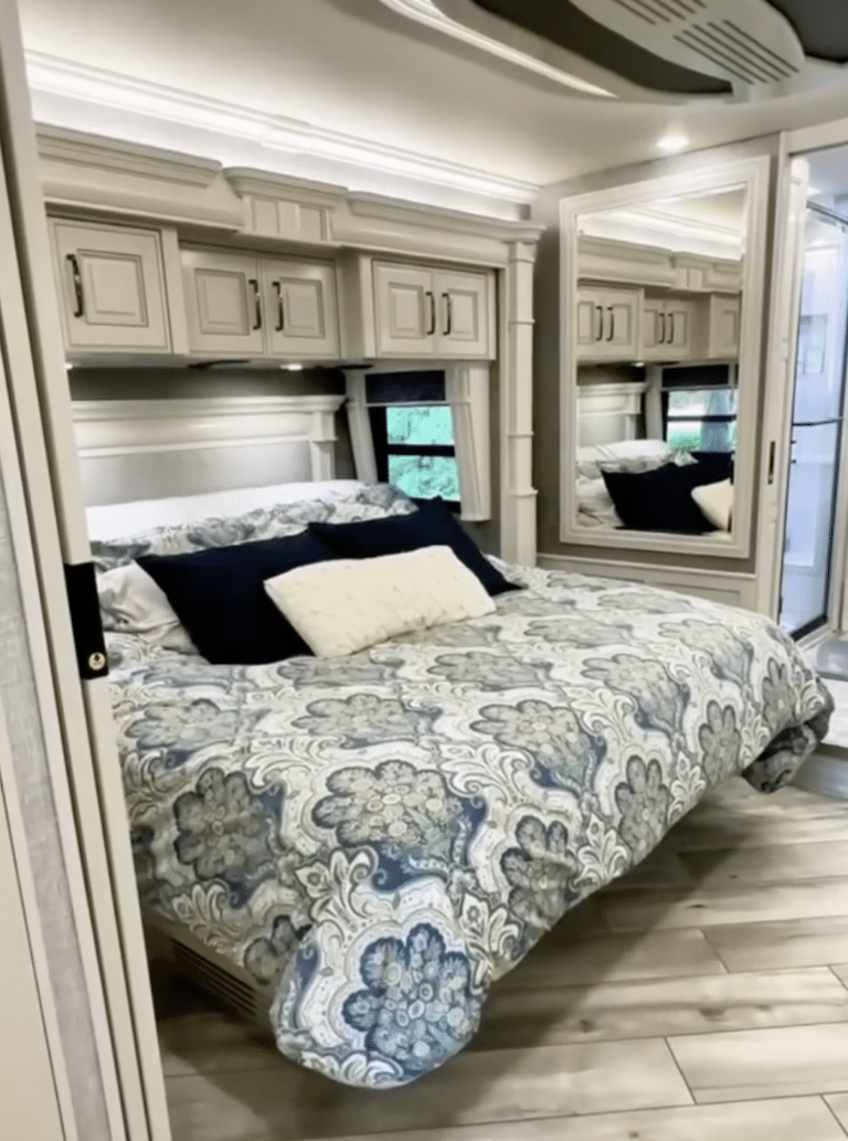 This luxury RV is a transformer on wheels
