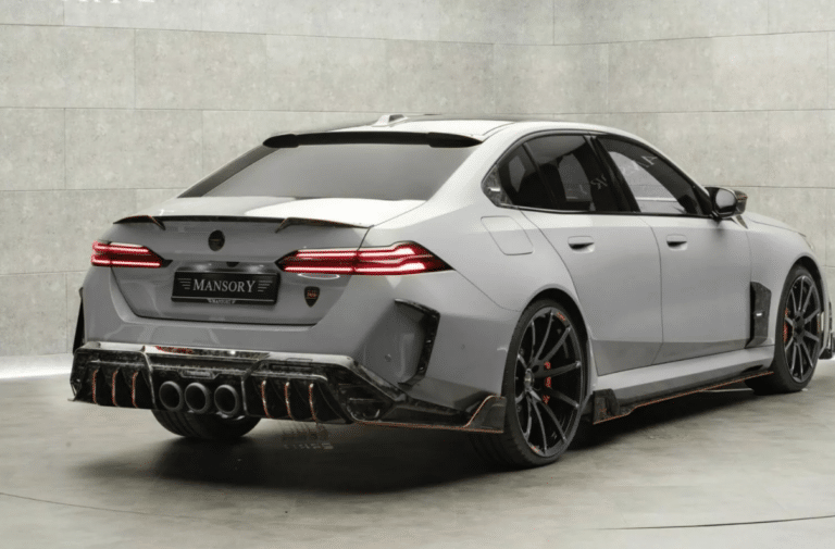 Mansory’s take on the BMW M5 has just thrown subtlety out the window ...